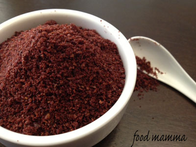 playing with spices: sumac - Food Mamma