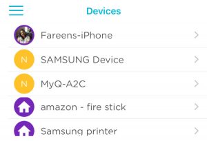 Manage Devices - Circle With Disney - Food Mamma