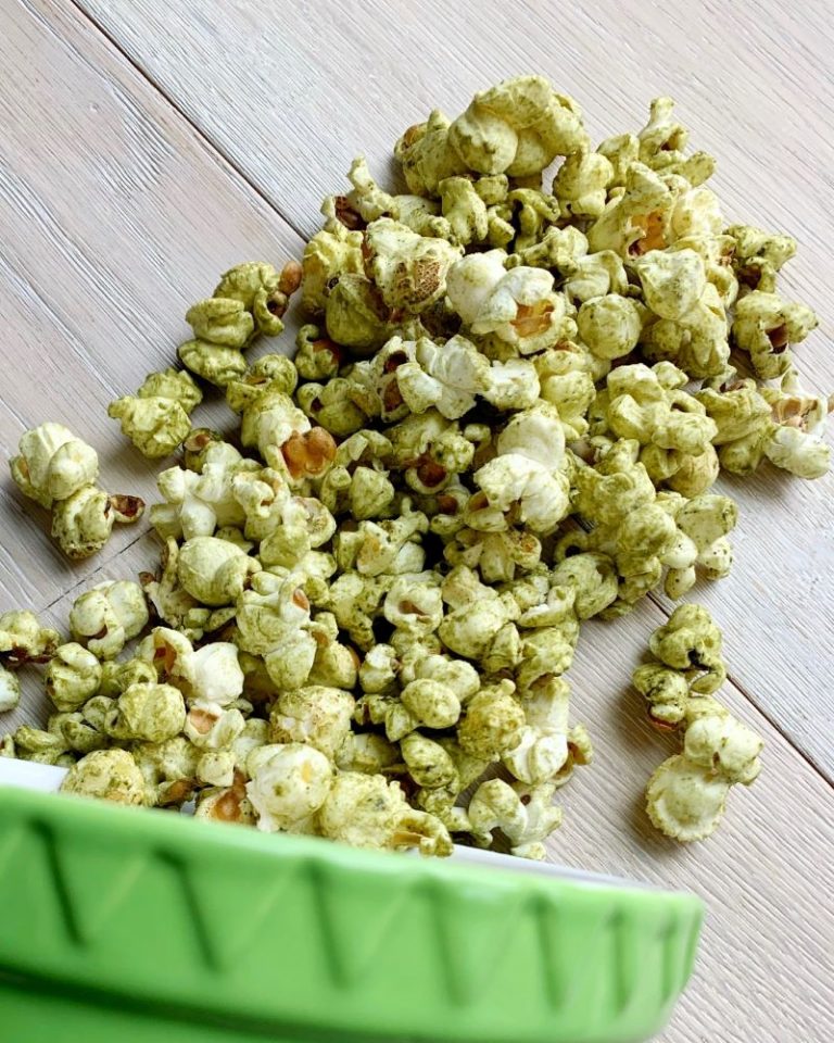 Matcha Popcorn - Food Mamma