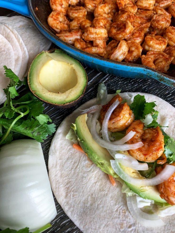 Easy Shrimp Tacos - Food Mamma