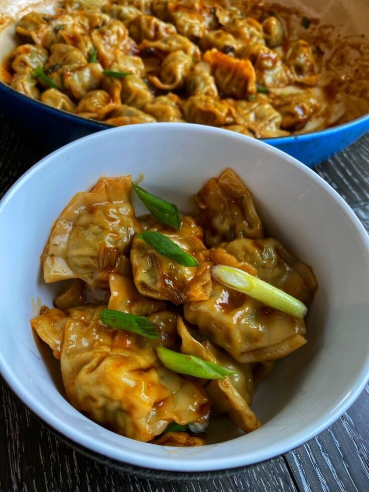 Saucy Wontons - Food Mamma