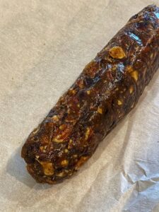 Medjool Date & Almond Log - Food Mamma