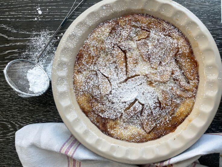 Washington Apple Clafoutis - Food Mamma