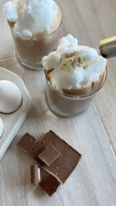 Silky Hot Chocolate with Meringue Topping…and some egg-citing facts ...