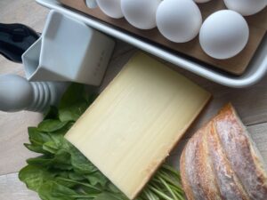 Soft Boiled Eggs in Comte Sauce - Food Mamma